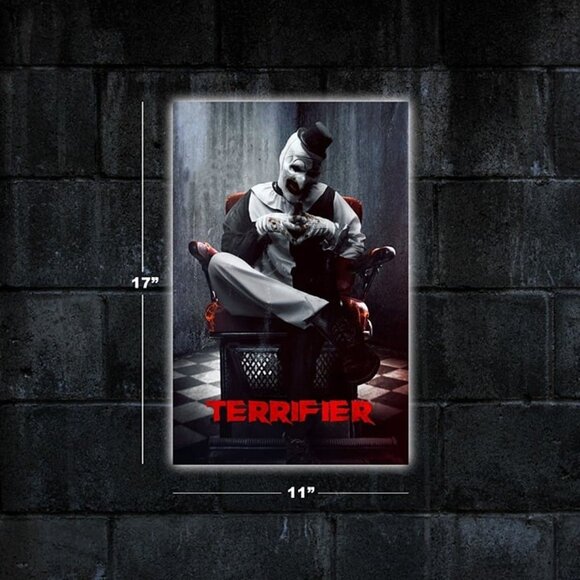 Art | Terrifier 216 Horror Movie Poster 11x17 Film Wall Art Print Merch ...